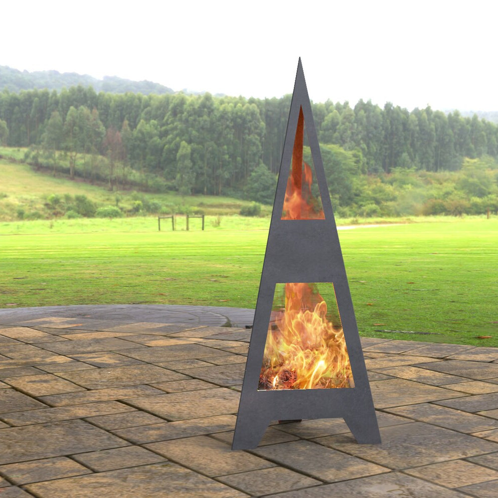 Pyro Tower Firepit Fire bucket Outdoor Fireplace – Prime1st